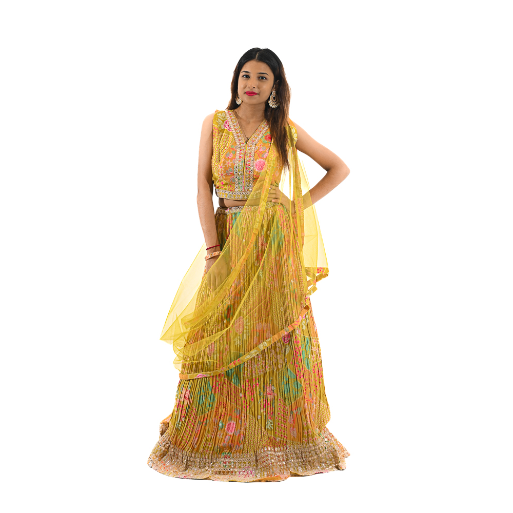 SARISHA FLORAL LENGHA SUIT HMS - Women-LEHENGAS : PEHNAWA - 22/11/2024 ...